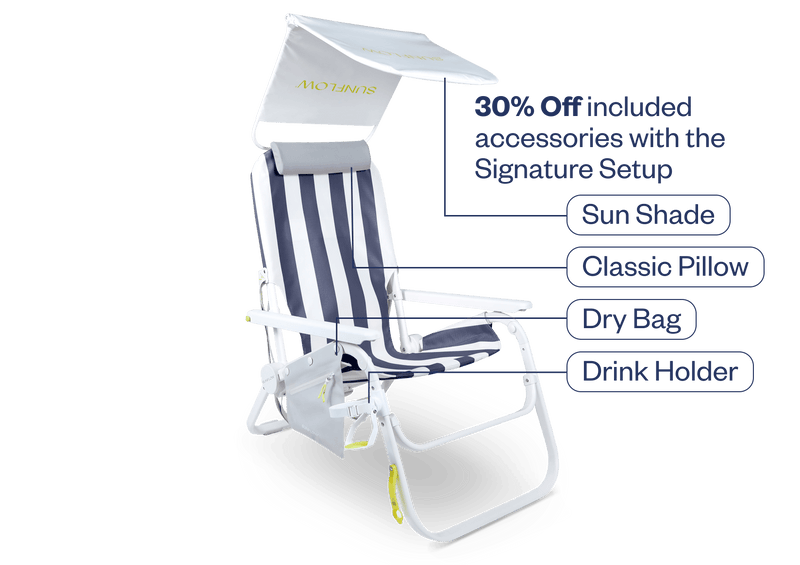 Shore Thing Chair | Best Backpack Beach Chair | SUNFLOW